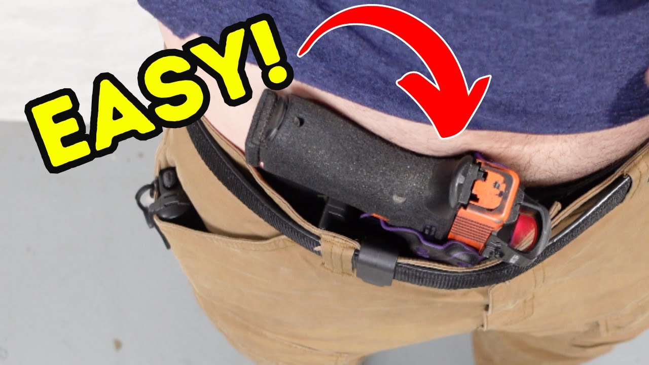 How to Carry a Gun Every Day Comfortably - YouTube
