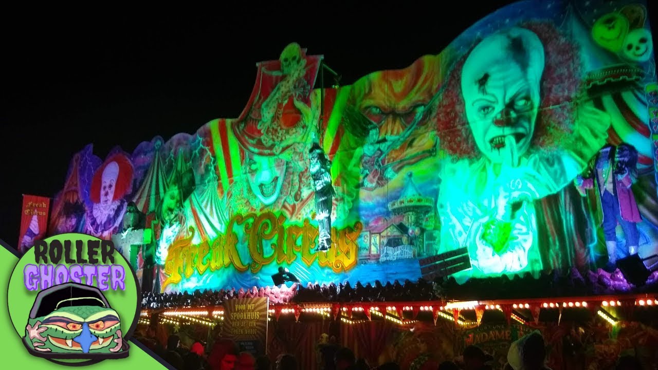 Freak Circus (Ghost Train) On Ride POV | Walibi Holland - YouTube