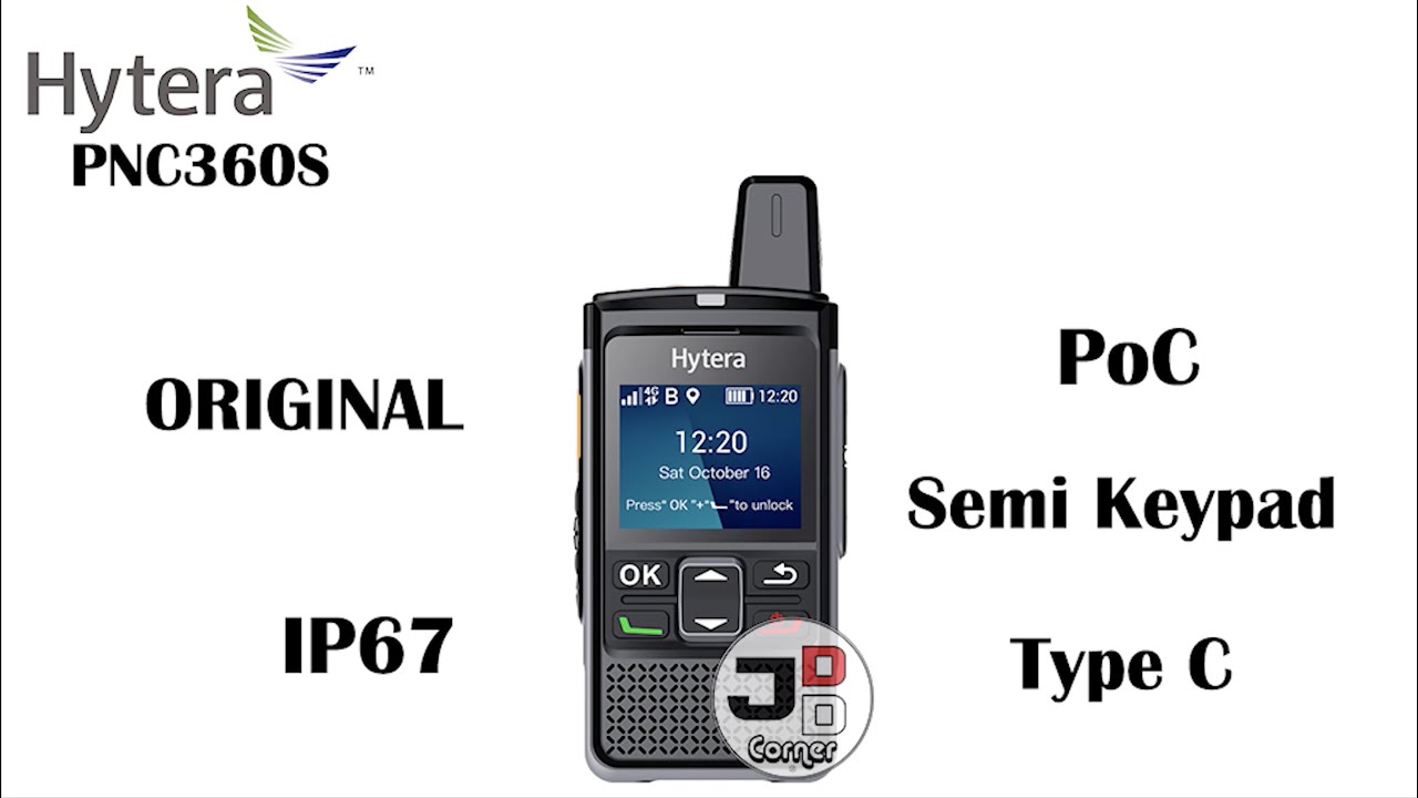 Unboxing HT POC Hytera PNC360S Semi Keypad ORIGINAL Garansi Resmi 1 ...