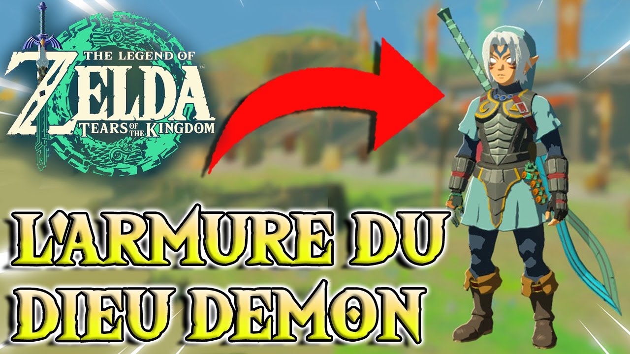 Obtenir la TENUE DU DIEU DEMON | The Legend of Zelda : Tears Of The ...