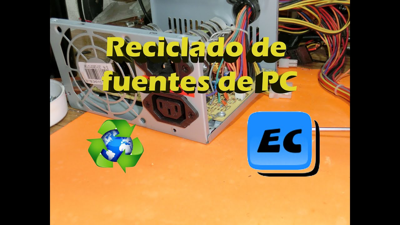 Que podemos hacer con una fuente de pc vieja o rota. Reciclado de ...