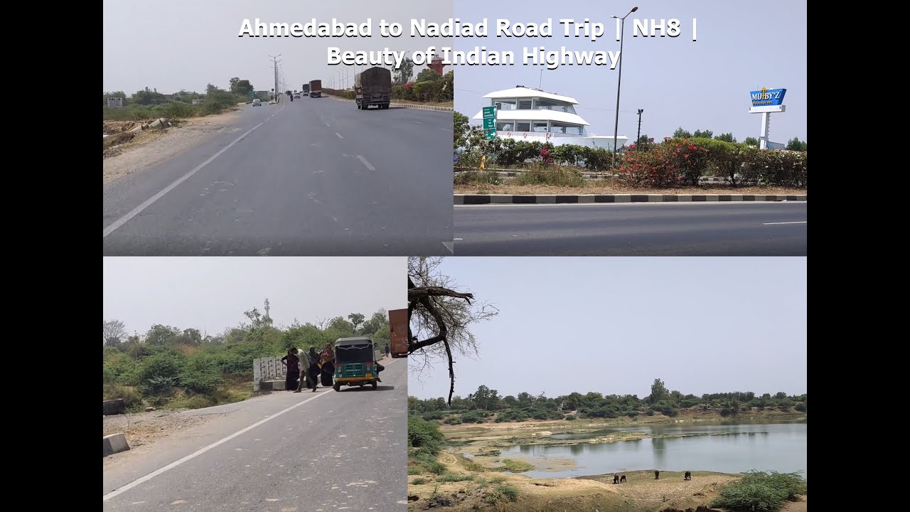 Ahmedabad to Nadiad | NH8 | Beauty of Indian Highways - YouTube