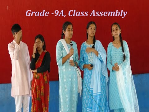 Class-9A, Assembly held on 12 July, 2022 - YouTube