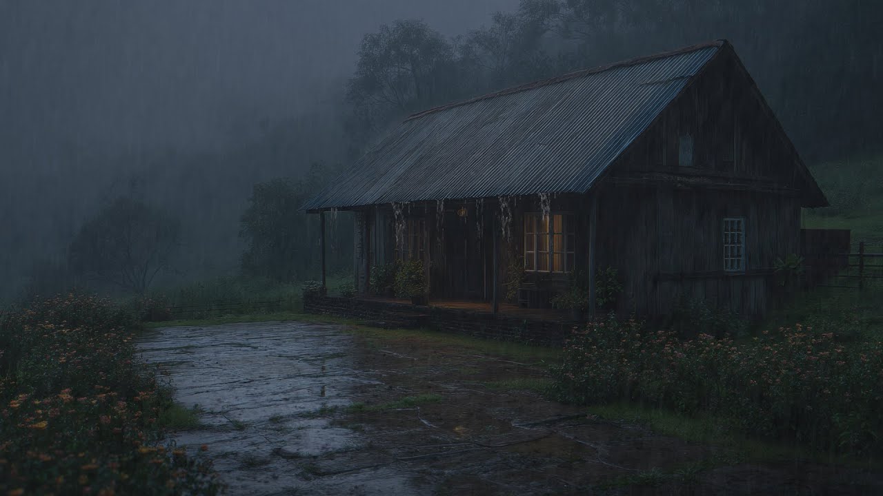 Calm Rainfall to Help You Sleep Instantly | Healing Night Rain Sounds ...