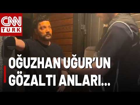 Oğuzhan Uğur'un Gözaltına Alındığı Anlar... Uğur: Hayal Kırıklığına Uğradım!