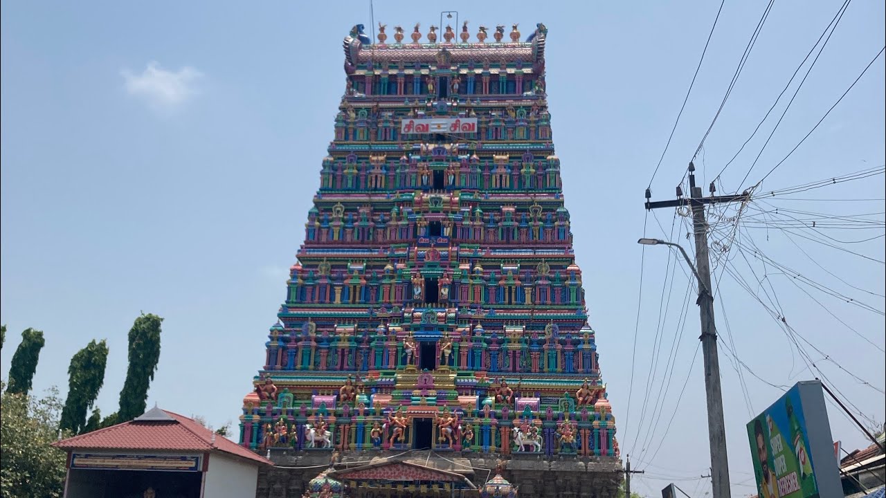 World first shiva temple- Uthirakosamangai - YouTube