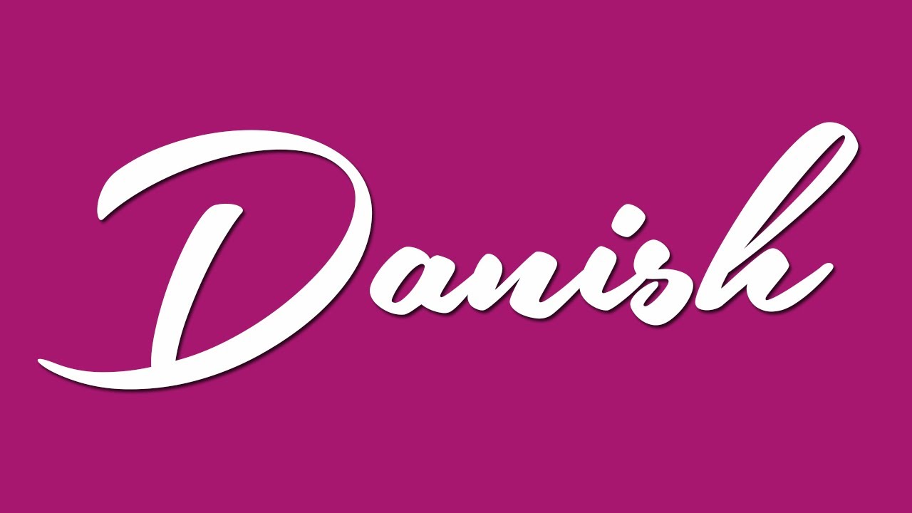 Danish Name Signature Style | Danish Signature Style | D Name Signature ...