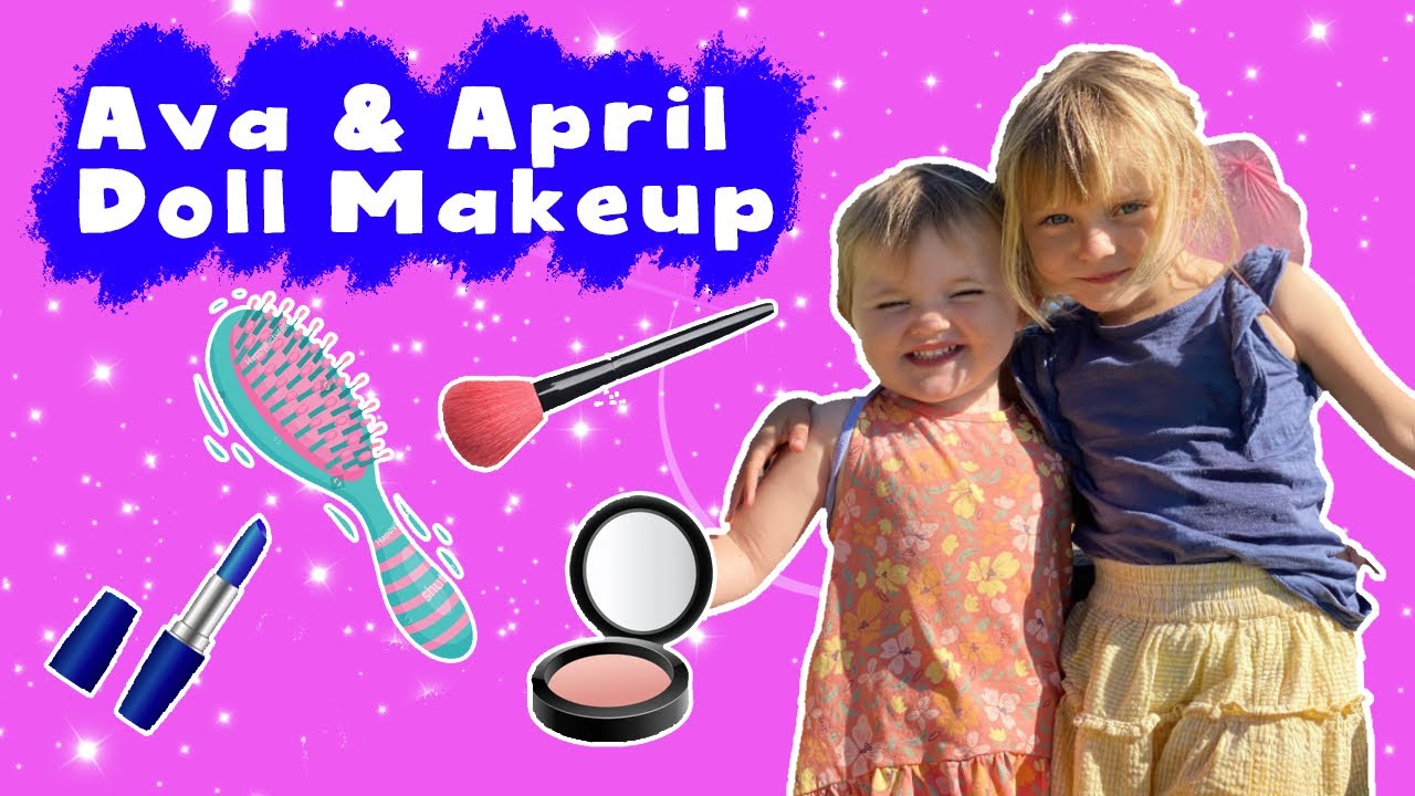 🌟🎀 OMG! Unbelievable Doll Makeup Transformation with Ava and April ...
