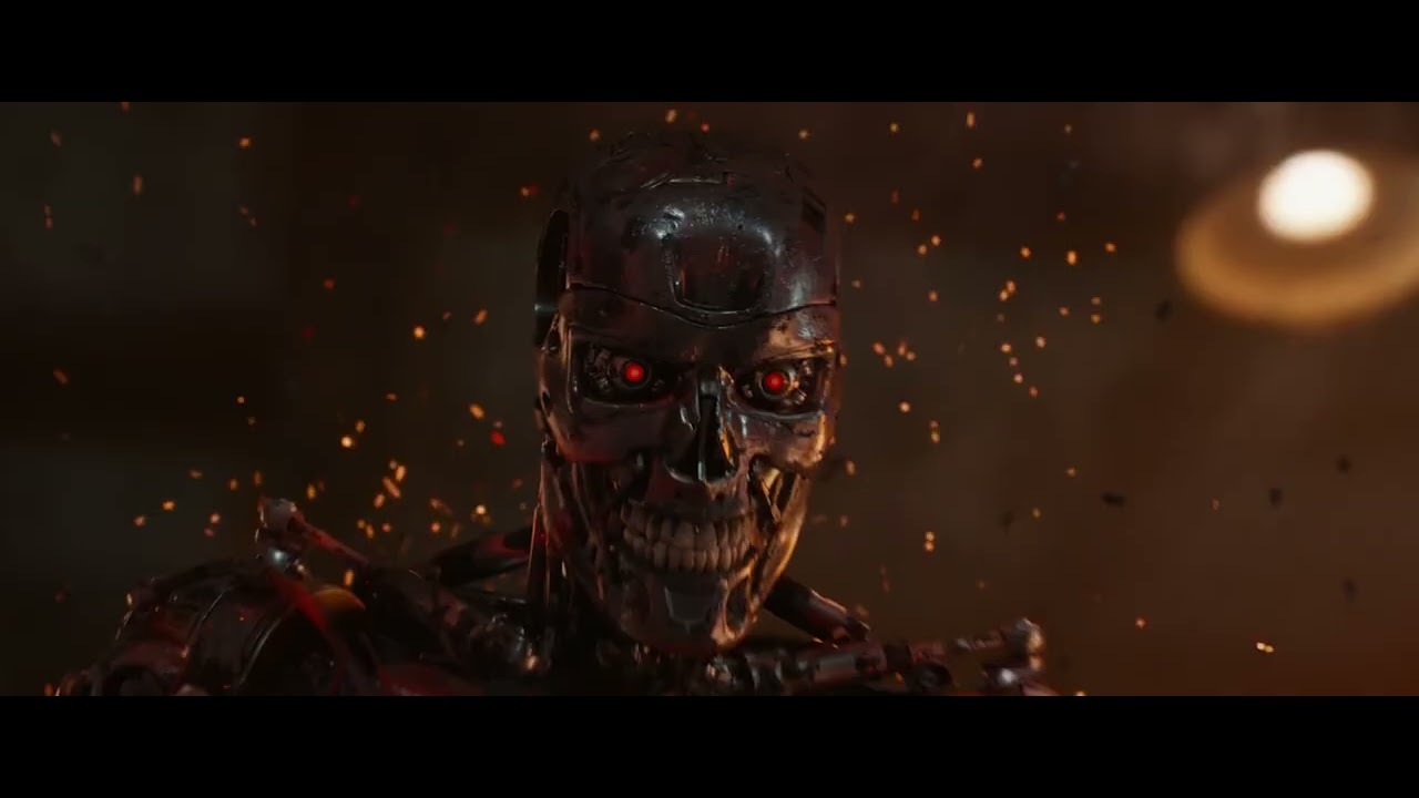 Terminator Genisys 2015 DUEL FIGHT T 800 vs T 1000 - YouTube