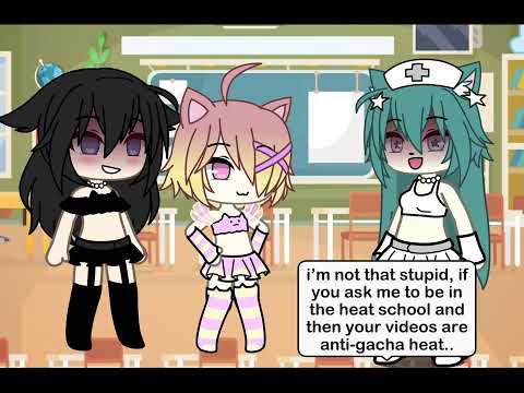 NEW students!! GACHA HEAT SCHOOL!!🌶️🌶️
