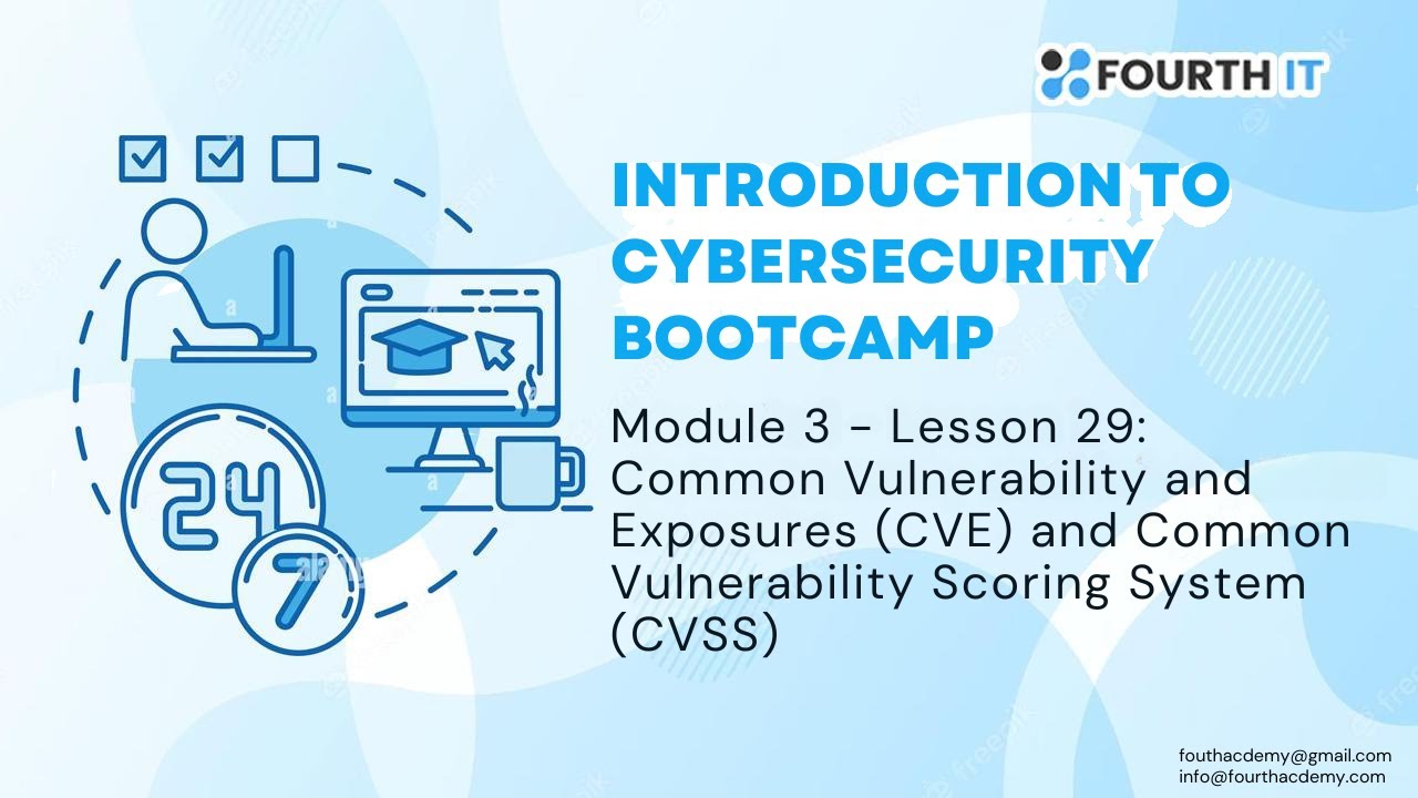 Module 3 - Lesson 29 - CVE & CVSS - YouTube