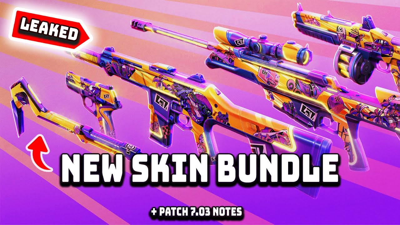 VALORANT New Skin Bundle 'Daydreams' Leaked & 7.03 PATCH NOTES - YouTube