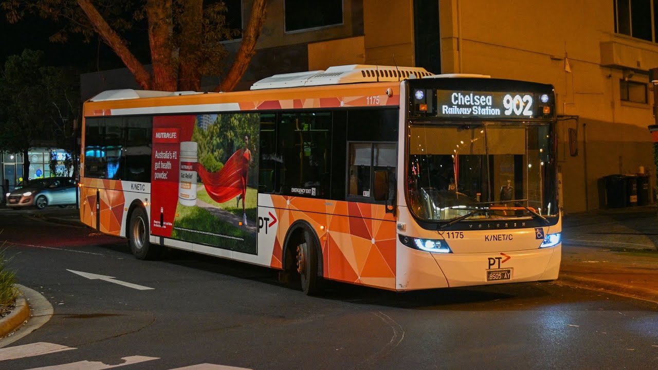 Kinetic Bus 1175 Scania K320UB, Volgren "Optimus" - YouTube