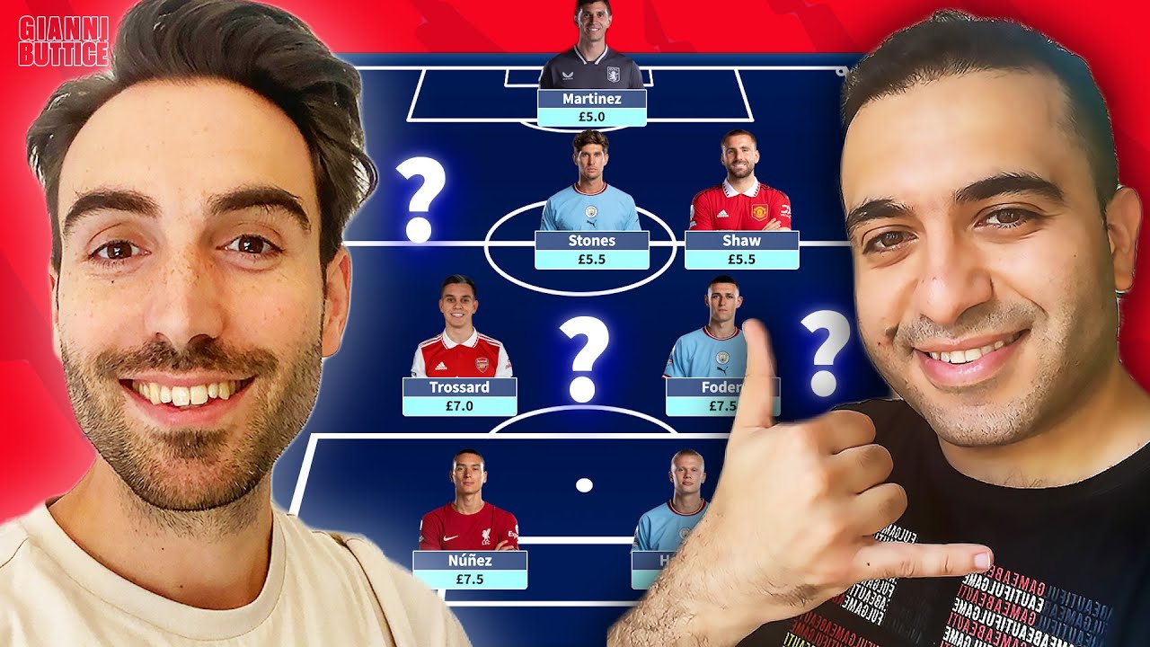 Building a Combined Draft with FPL Champion - YouTube