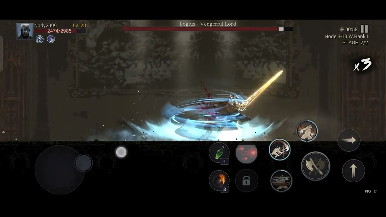 Demon Hunter Premium | Chapter 03 Node 3-13 Boss | Gameplay Android ...