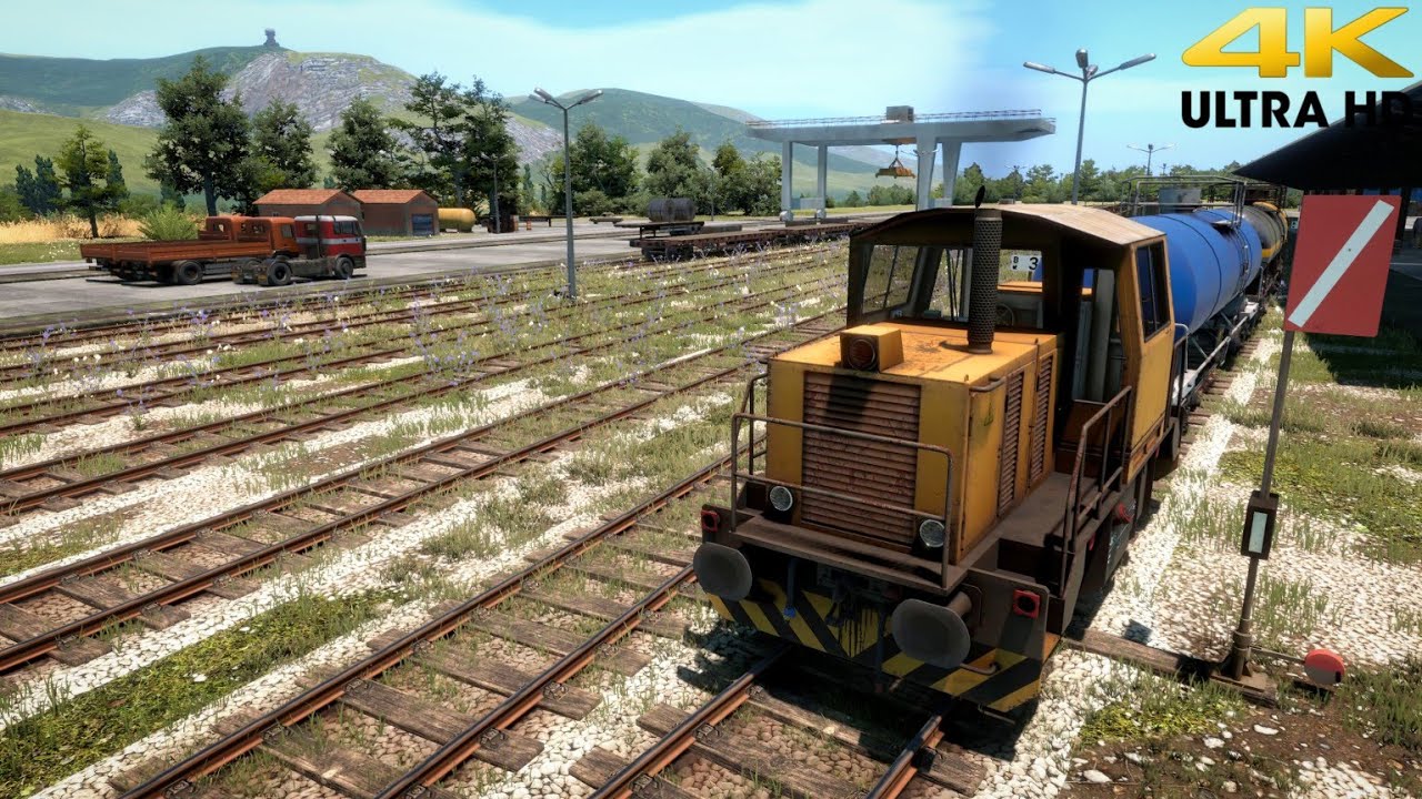 Derail Valley: DE2-480 Shunter Fails Freight Haul – Oil Train ...