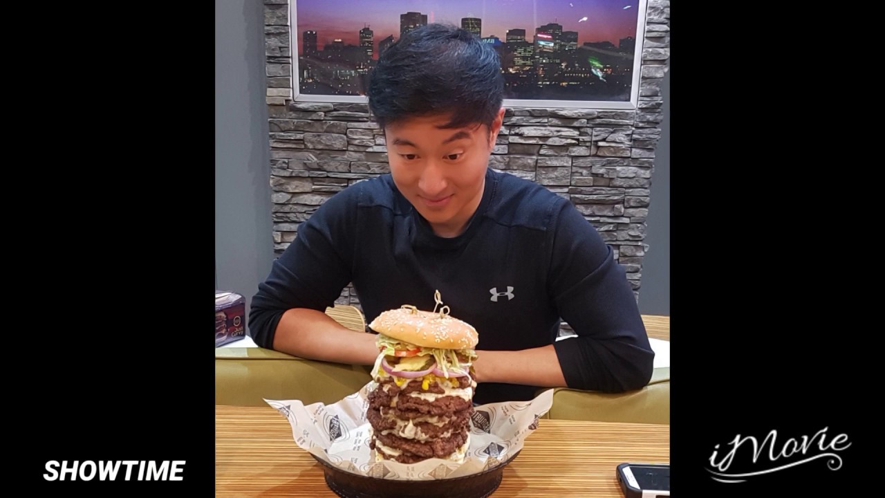 FOOD CHALLENGE: Fatburger 6 patties - YouTube