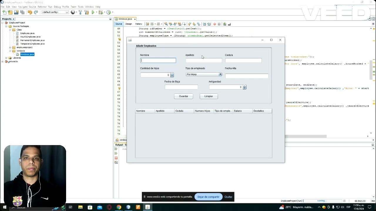Ejercicio Manejo de Eventos en Java - YouTube