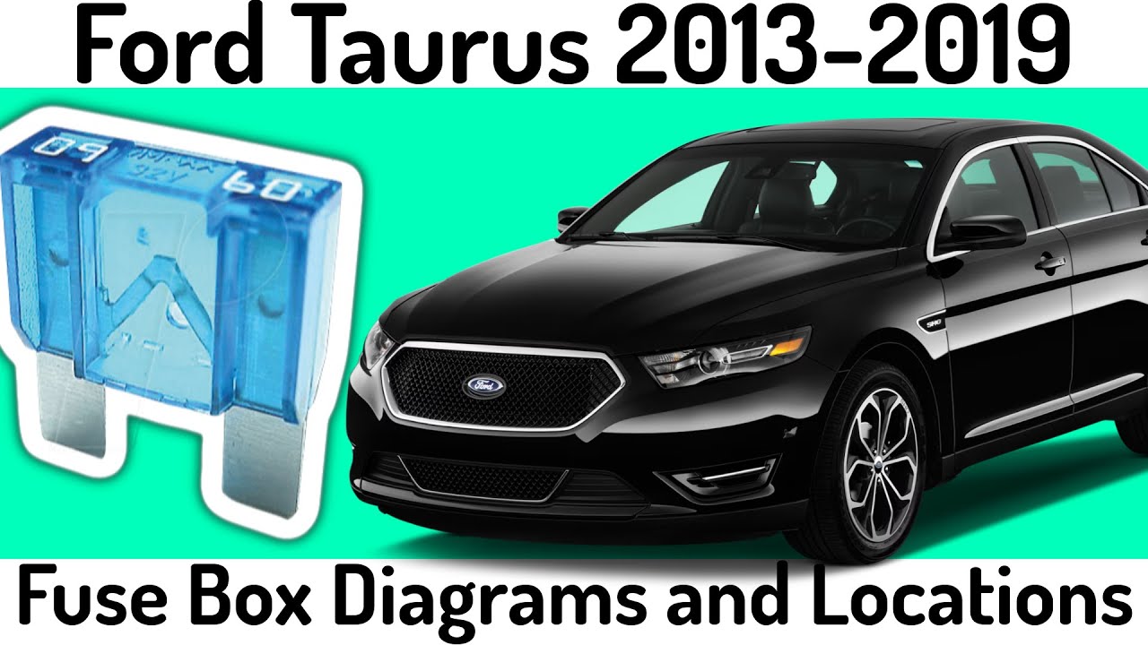 Ford Taurus (2013-2019) Fuse Box Diagrams and Locations - YouTube