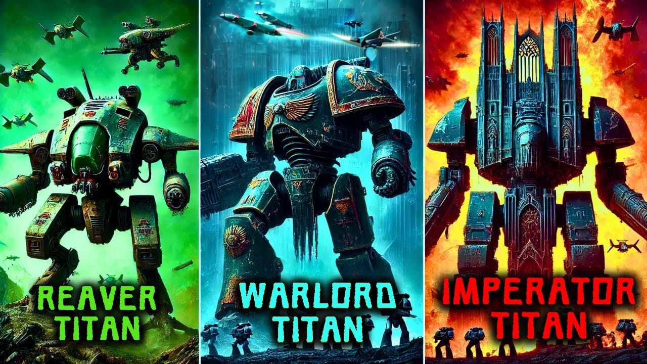 STRONGEST Titan in Warhammer 40K? Every CLASS Ranked! - YouTube