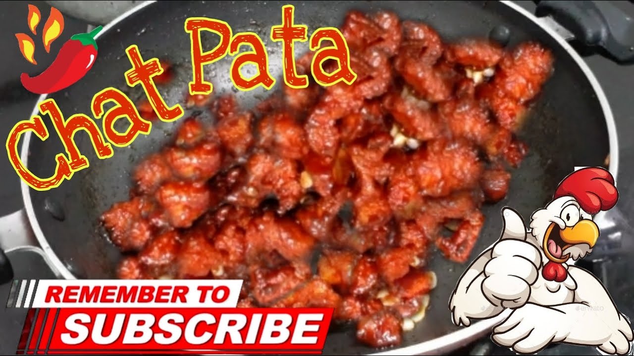 How to Make Chat Pata Snack || New Chicken Snack - YouTube