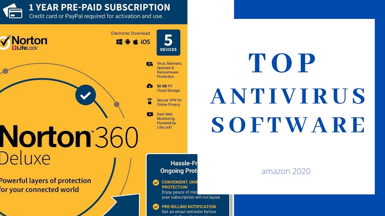 BEST ANTIVIRUS SOFTWARE AMAZON 2020 - YouTube