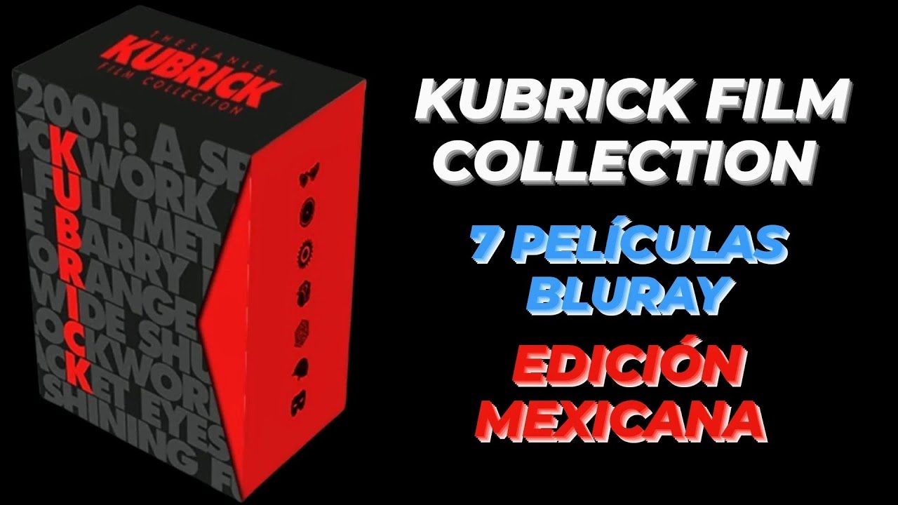 Stanley Kubrick Film Collection blu-ray box set, unboxing y review ...