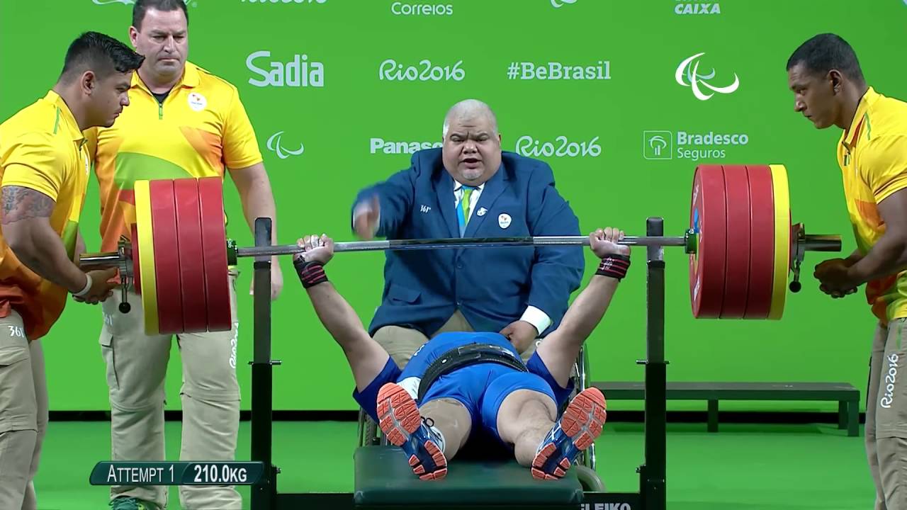 Day 6 morning | Powerlifting highlights | Rio 2016 Paralympic Games ...