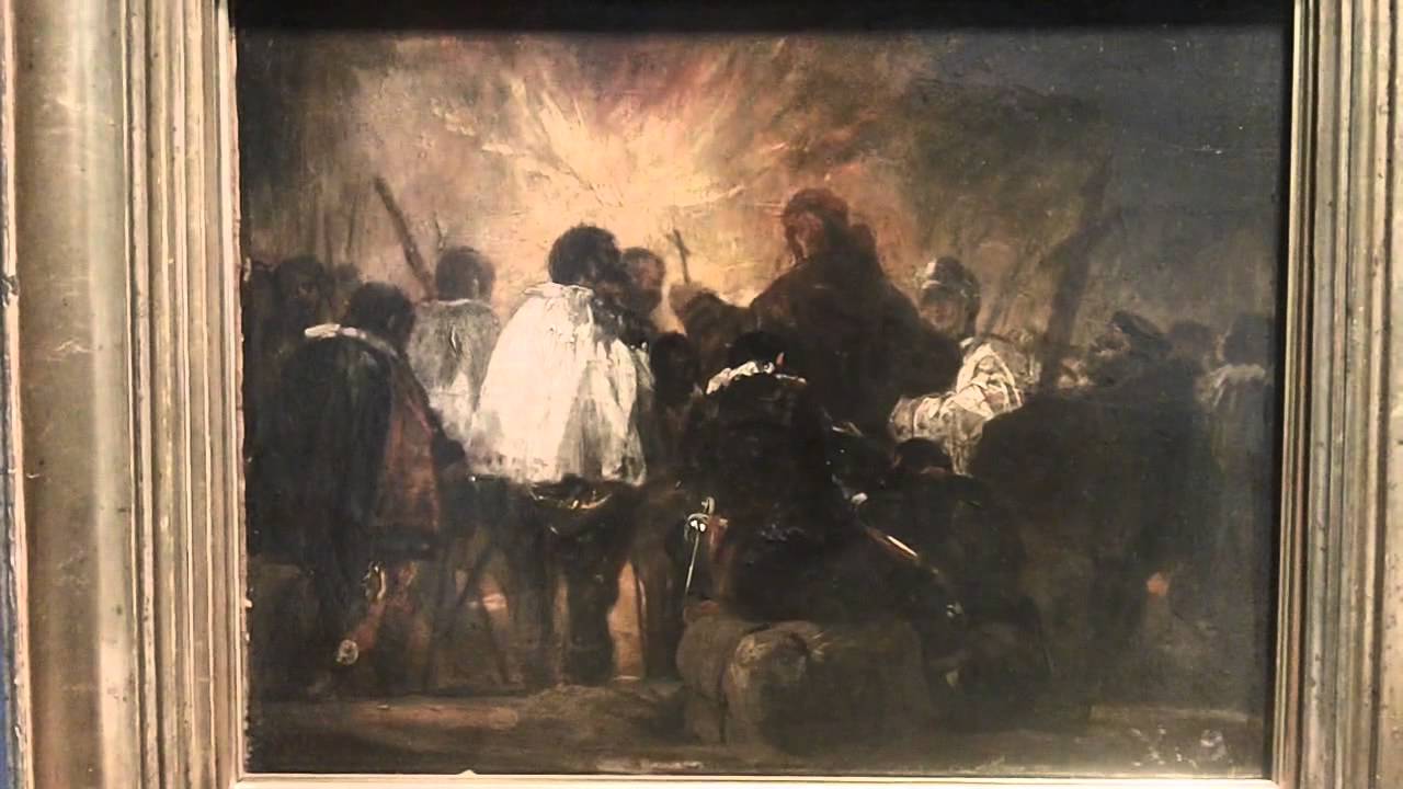 Night Scene from the Inquisition 1810 Francisco de Goya 1746-1828 The ...