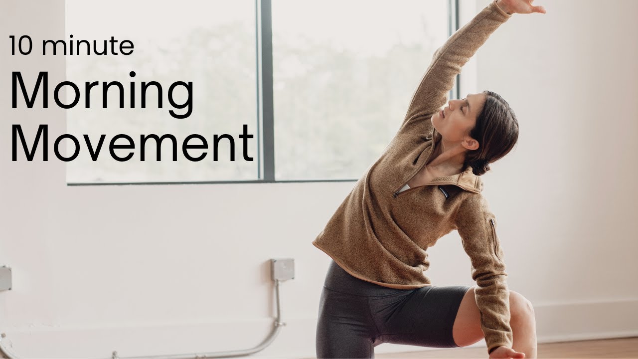 “10 min Morning Movement” | All Standing - No Equipment - YouTube