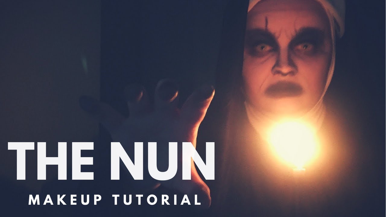 The Conjuring 2 | The Creepy Nun | Makeup Tutorial - YouTube