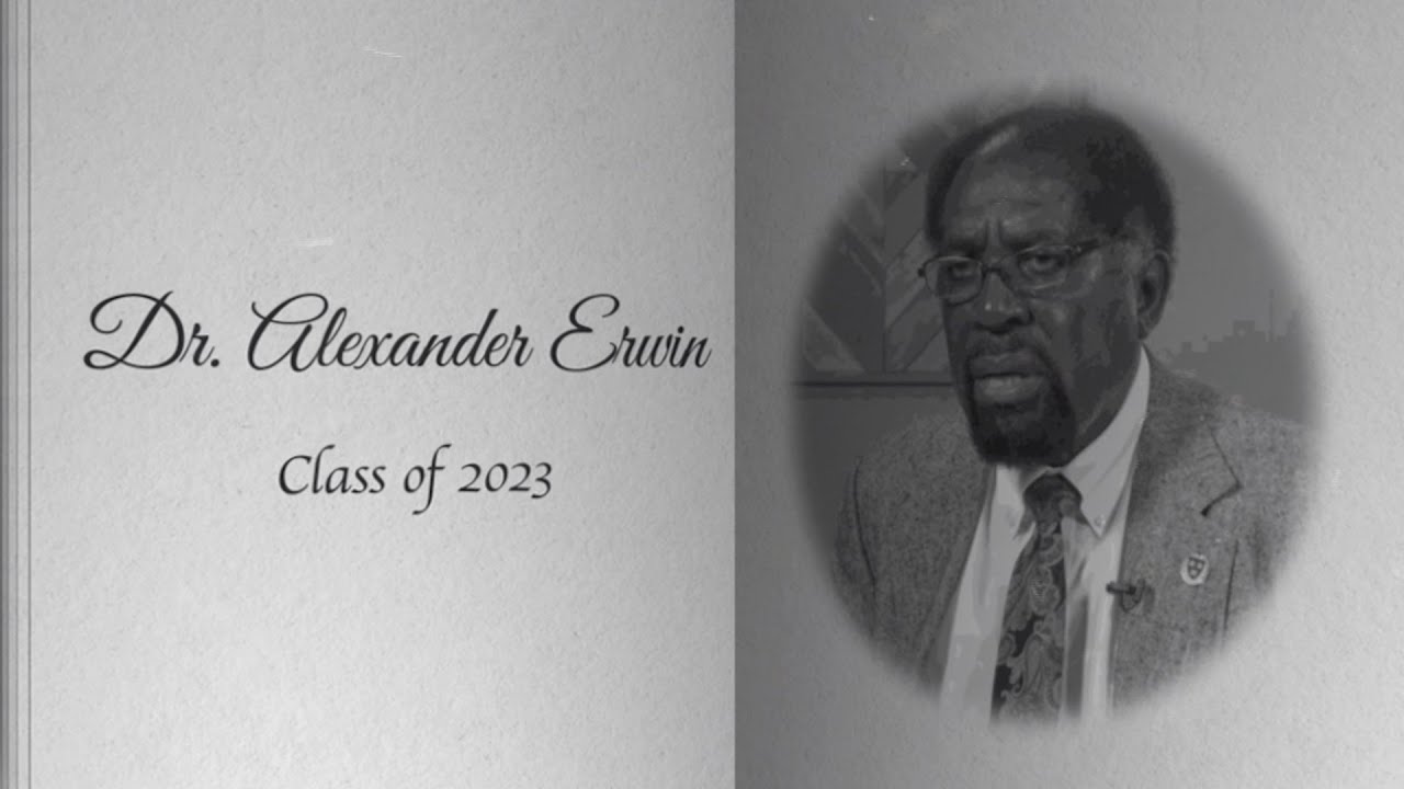 Dr. Alexander Erwin - Wilkes County Hall of Fame Class of 2023 - YouTube