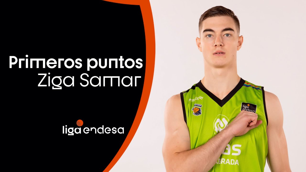 ZIGA SAMAR: la primera canasta en Liga Endesa - YouTube