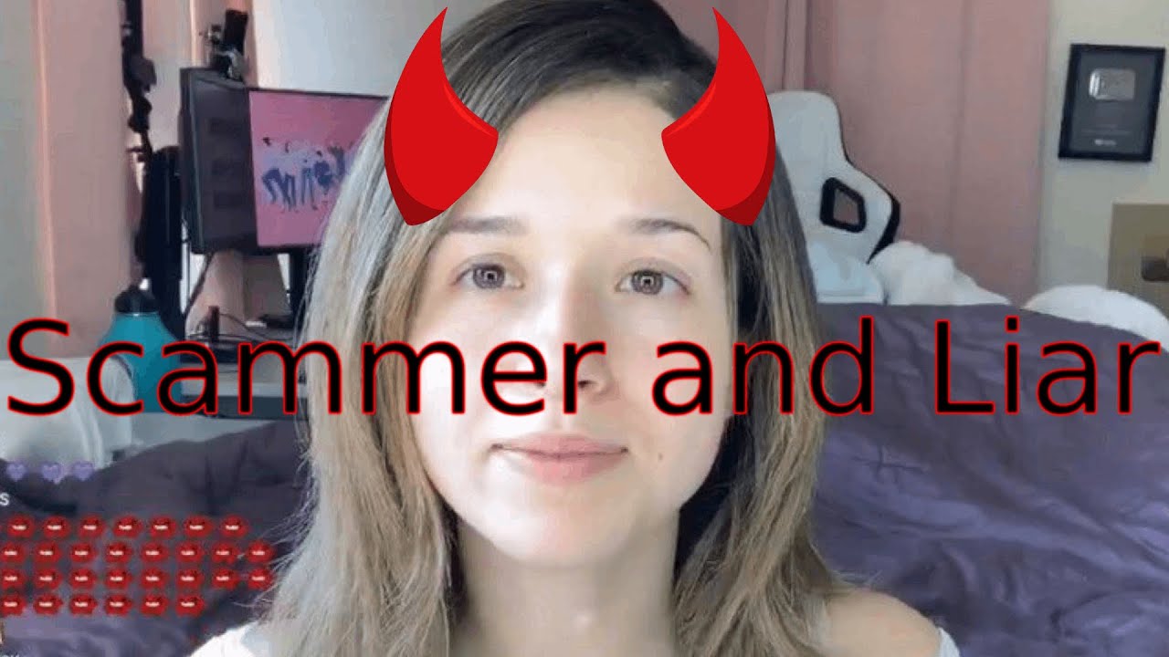 Pokimane being a goofy and getting called out ( basically nothing new ...