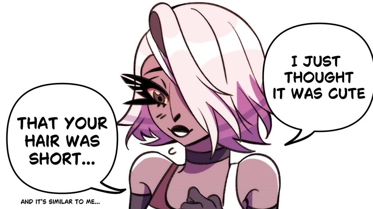 Short Hair | Hazbin Hotel Chaggie Cute Fan Comic - YouTube