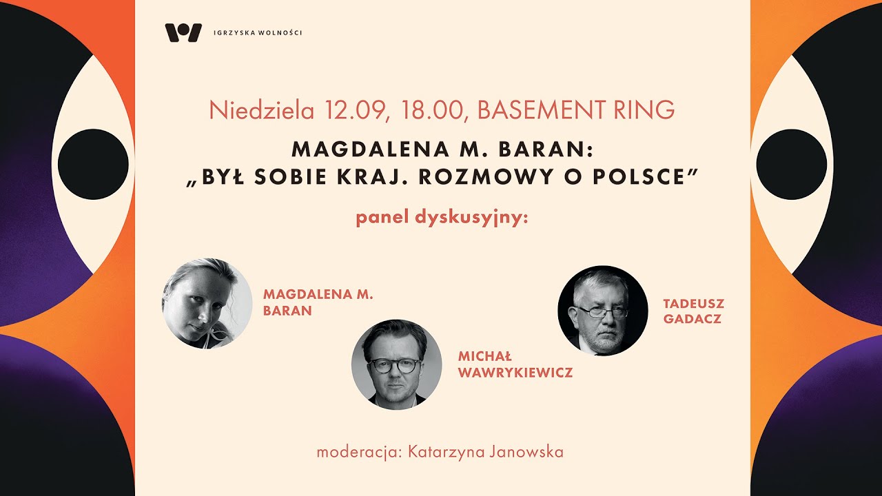 Magdalena M. Baran: „Był sobie kraj. Rozmowy o Polsce” spotkanie ...