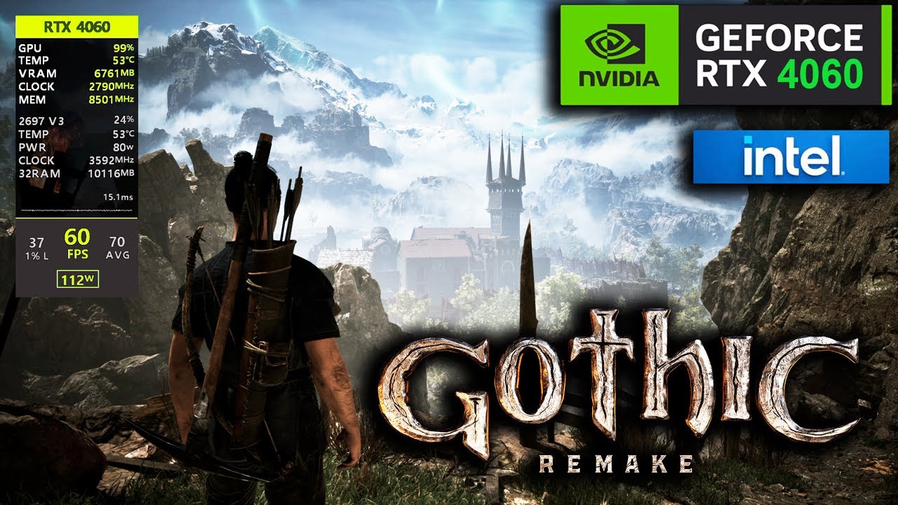 Gothic 1 Remake Demo | RTX 4060 Benchmark & FPS Test! - YouTube