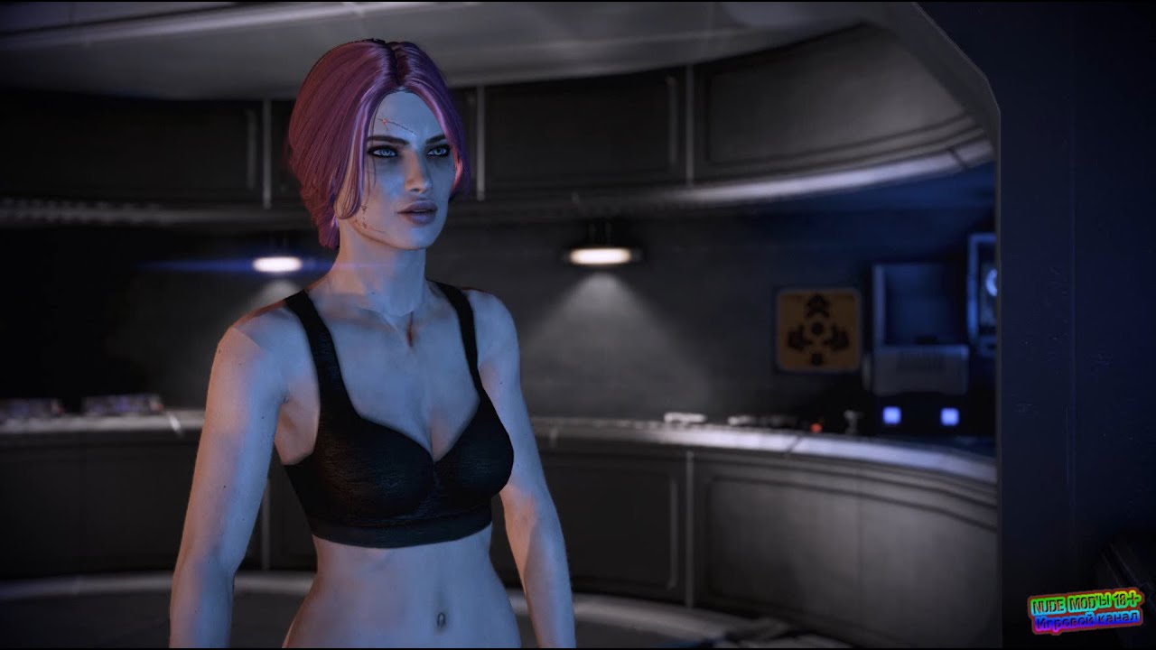 Mass Effect 3 L E Nude Mod Прохождение №23 {ГОЛЫЕ СИЬСКИ} 18 Голая