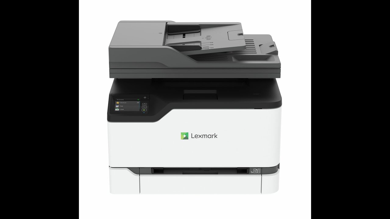 LEXMARK CX431ADW COLOUR LASER MFP UNBOXING. - YouTube