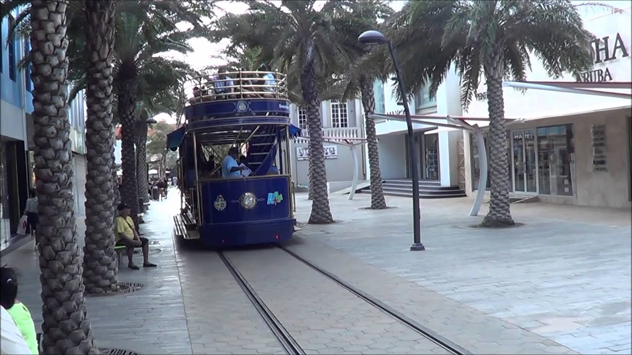 Aruba Oranjestad De Tram - YouTube