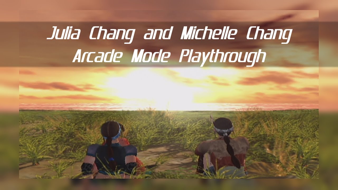 Tekken Tag Tournament - Ps2 - Arcade Mode Playthrough with Julia Chang ...