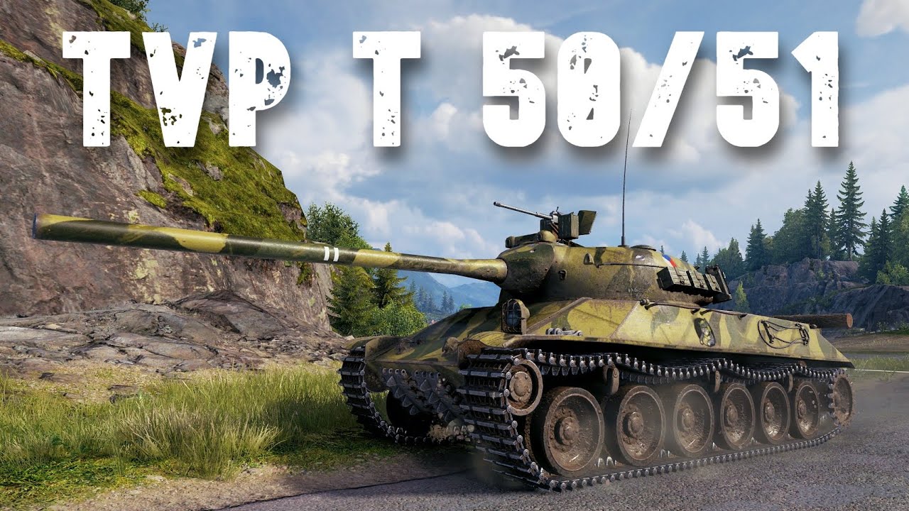 World of Tanks TVP T 50/51 - 6 Kills 10,2K Damage - YouTube