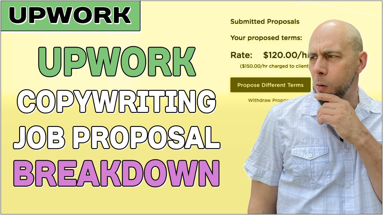 Upwork Copywriting Job Proposal Breakdown - YouTube