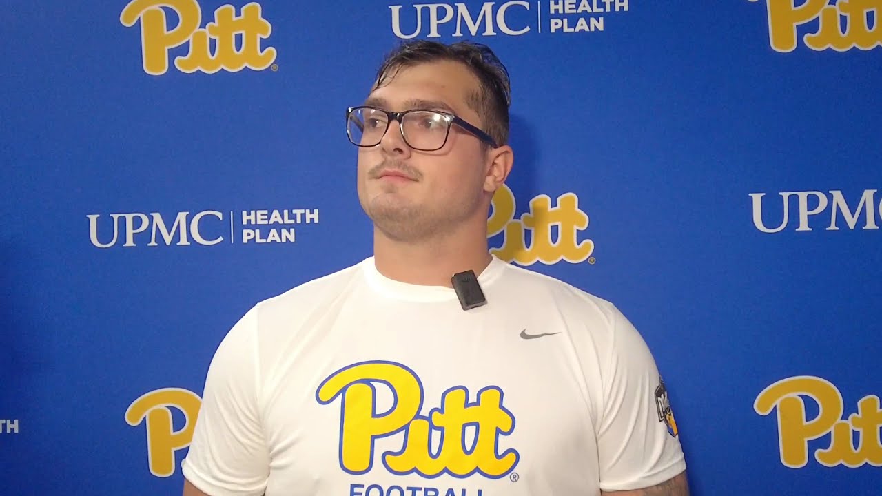 Pitt Football | Tennessee Week Interviews | Devin Danielson | 9/7/22 ...