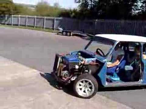 Vtec mini testing new exhaust