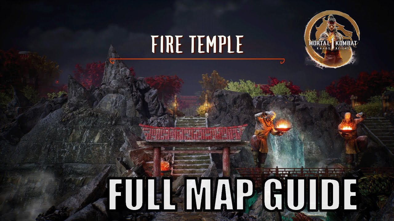 FIRE TEMPLE FULL MAP COMPLETION GUIDE - Invasions Season 8: The Dark ...