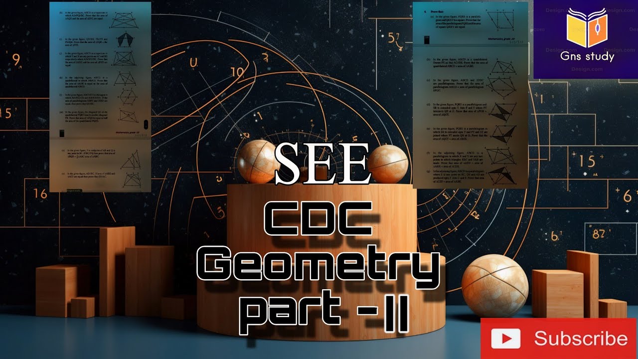 Part-II CDC book geometry long questions class10 See important ...