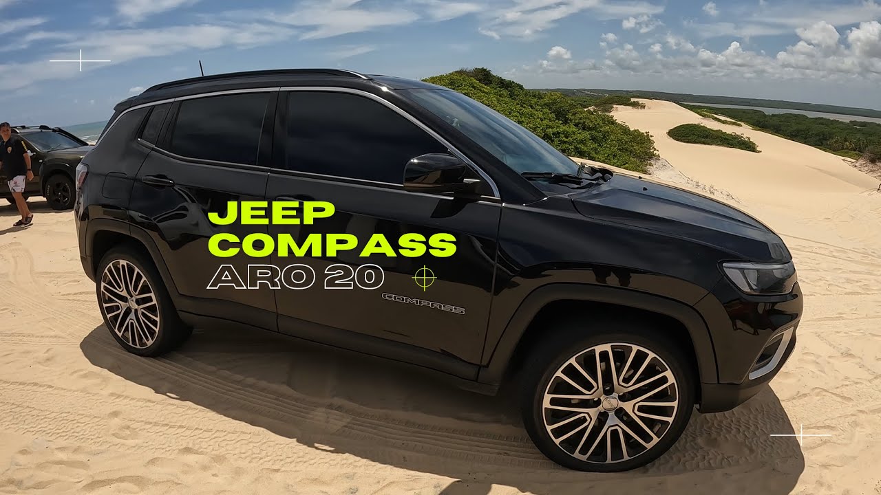 JEEP COMPASS COM RODÃO ARO 20 NAS DUNAS DE MALEMBÁ- RN - YouTube