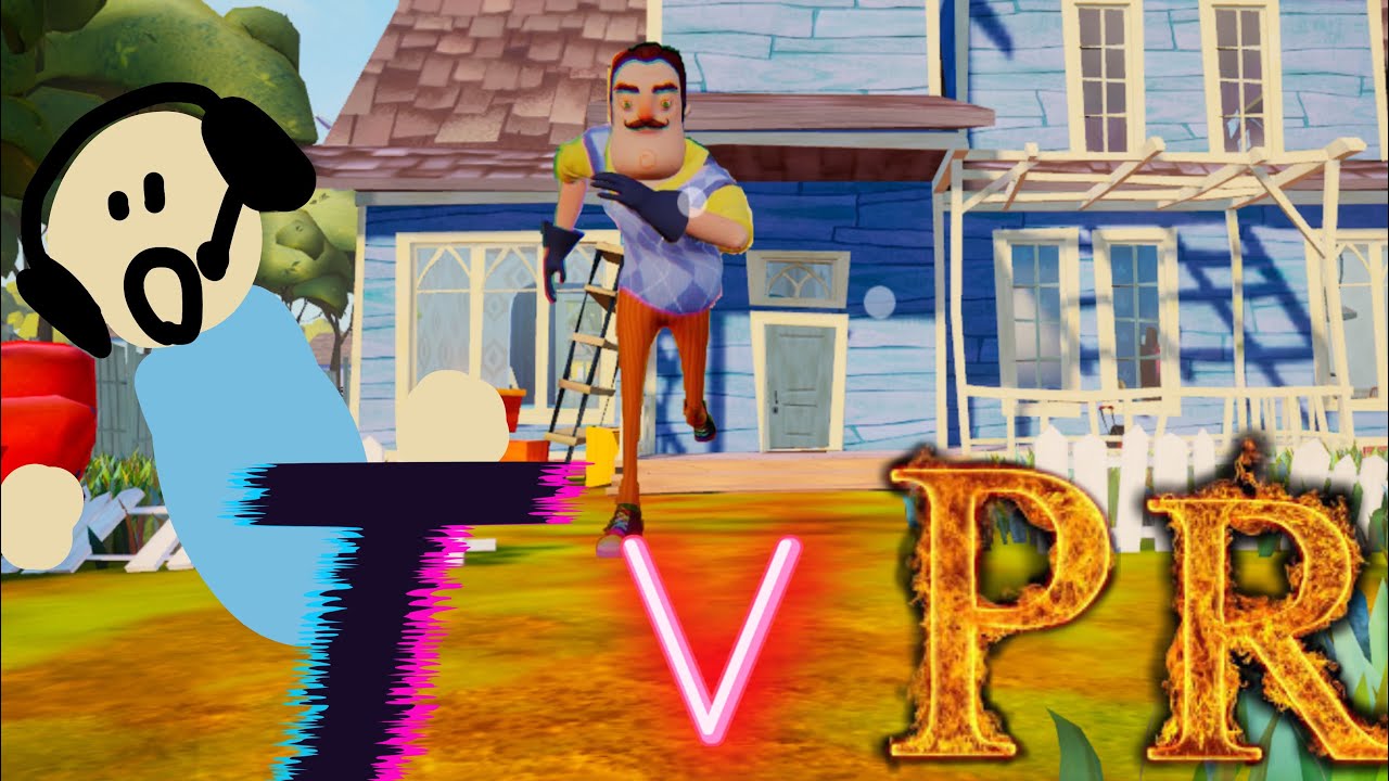 TV PR running from hello neighbor and hello neighbor rec room - YouTube
