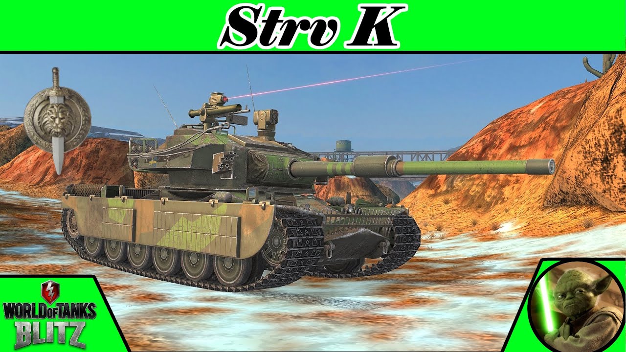 Strv K -_- World of Tanks Blitz - YouTube